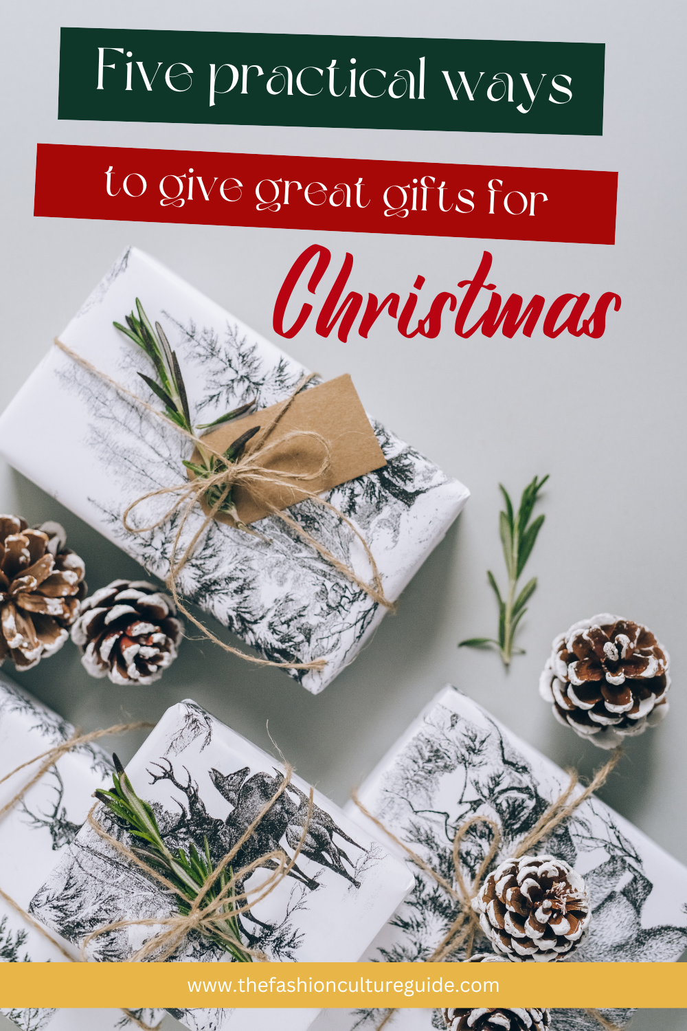 Five practical ways to give great gifts for Christmas. - The Fashion ...